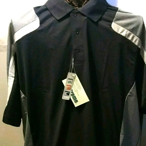 Extreme performance | Shirts | Mens Polo Style Golf Shirt Grey Extreme ...